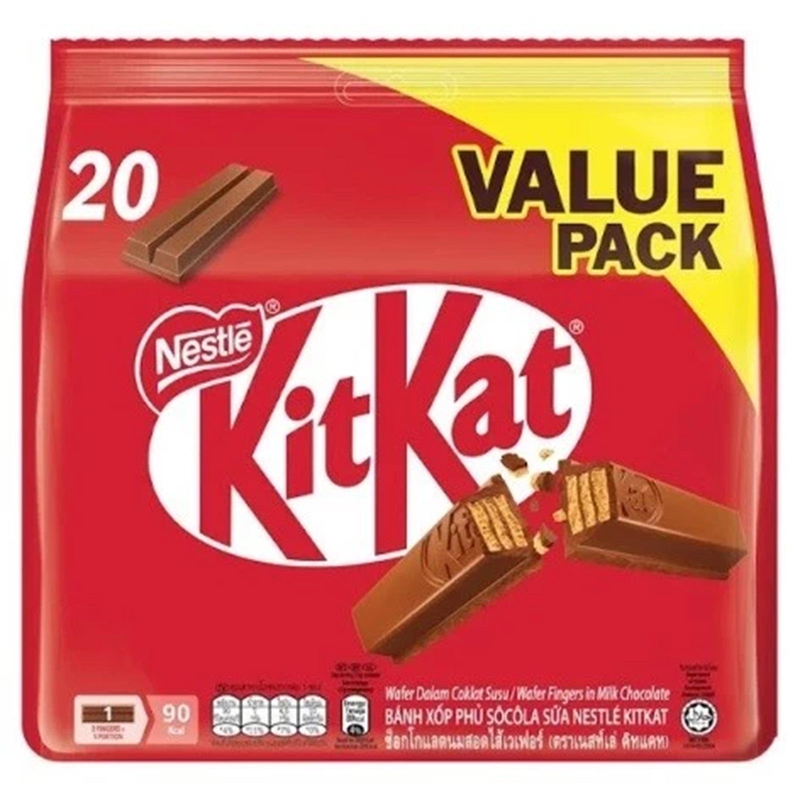 Nestle Kit Kat Sharebag Value Pack 17g x 20 – Jaya Grocer | Freshub